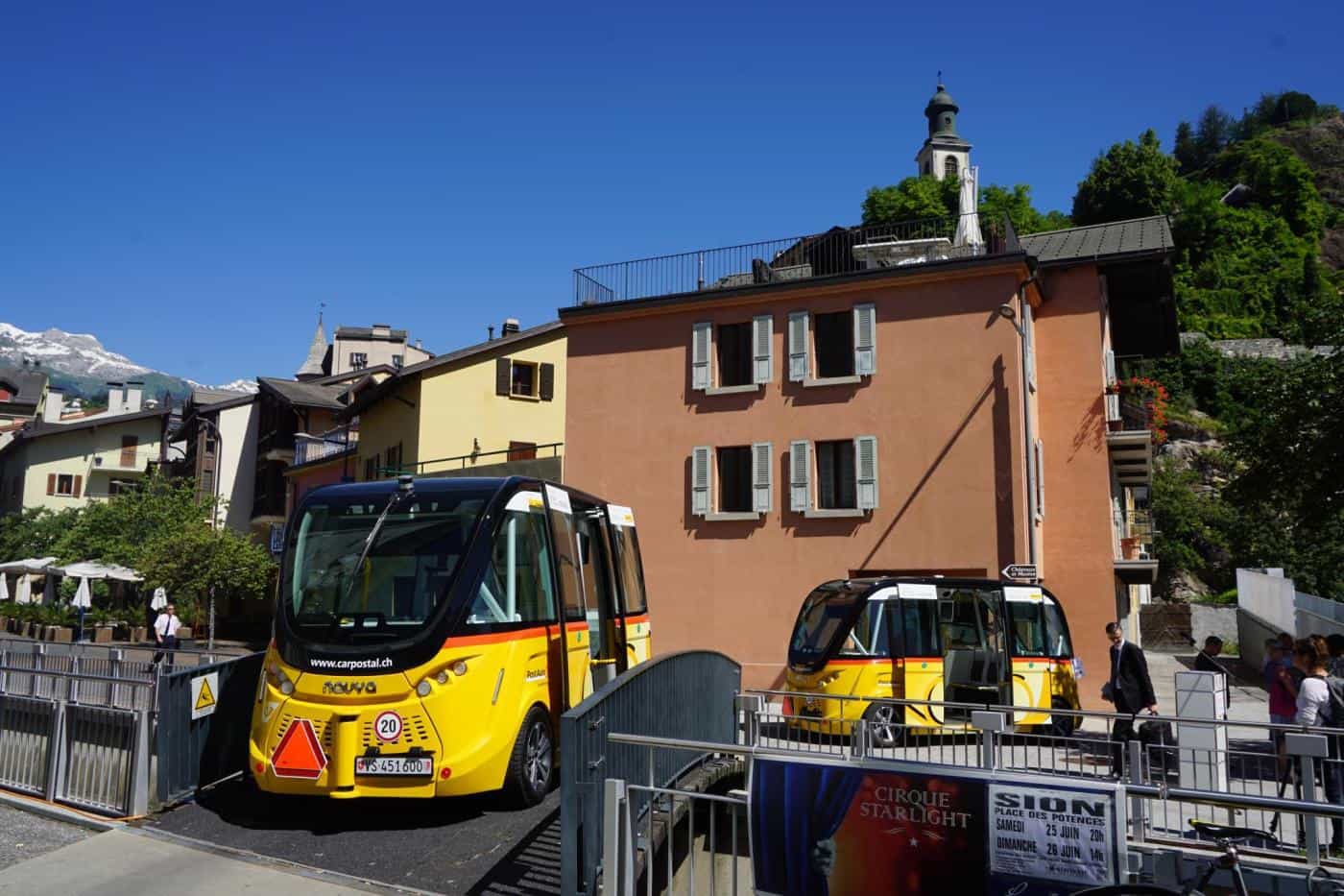 CARPOSTAL AND SION EXTEND THE AUTONM SHUTTLE - auto-mat.ch